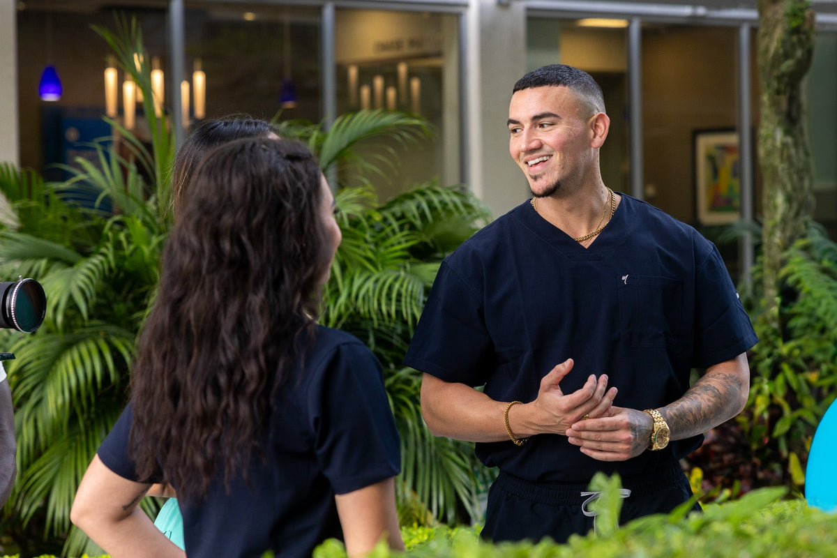 Dark Navy Blue – Mim Scrubs - Millennials In Medicine