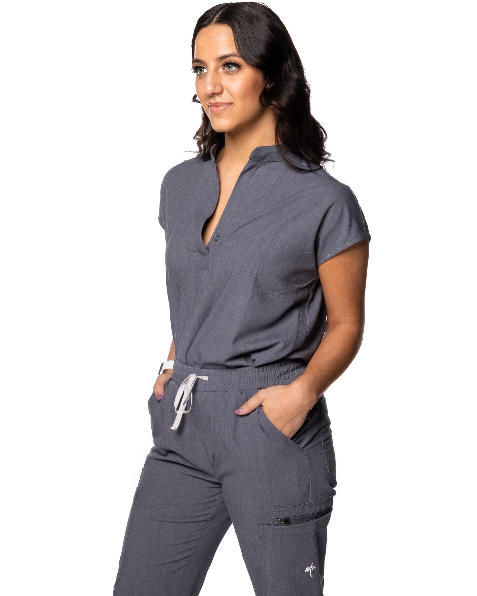 Women's Angie Scrub Top – Mim Scrubs - Millennials In Medicine
